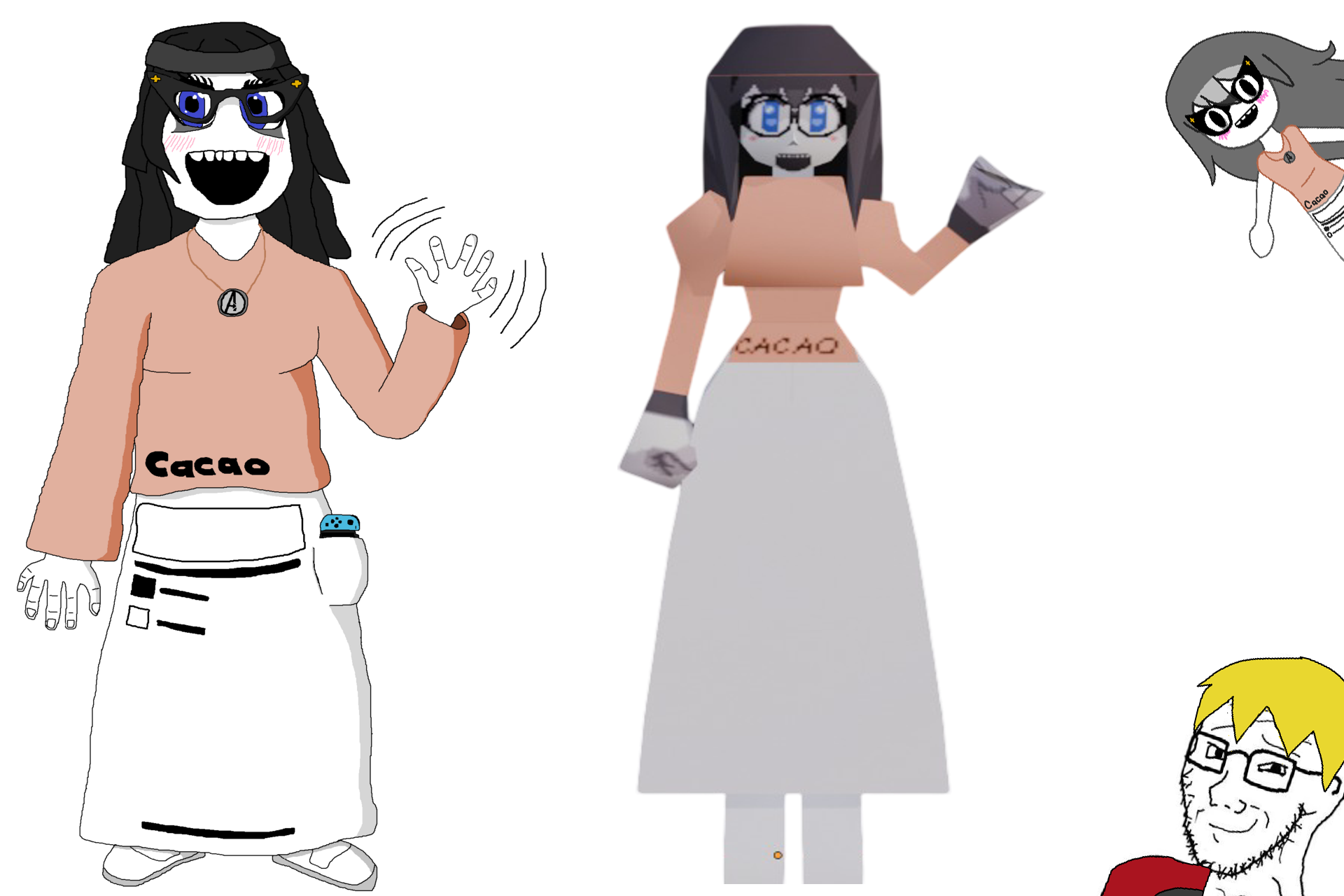 SoyBooru - Post 115155: clothes glasses hair nate nate_higgers natejak soytanenthusiast_(namefag ...